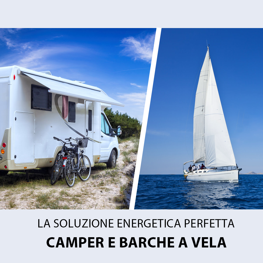 Kit Fotovoltaico Camper/Barca 丨Wanroy